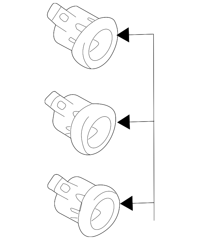 2003-2006 Volvo XC90 Sensor Retainer 8662536 | OEM Euro Parts