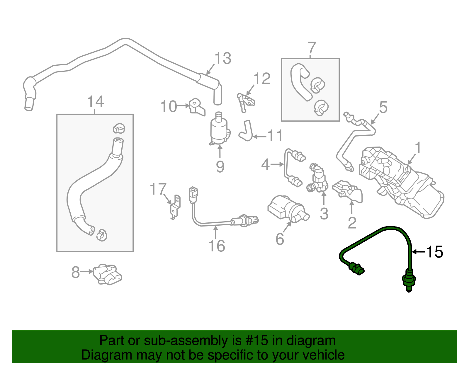 39210-3L200 - High-Quality Oxygen Sensor for 2017-2020 Genesis G80 ...