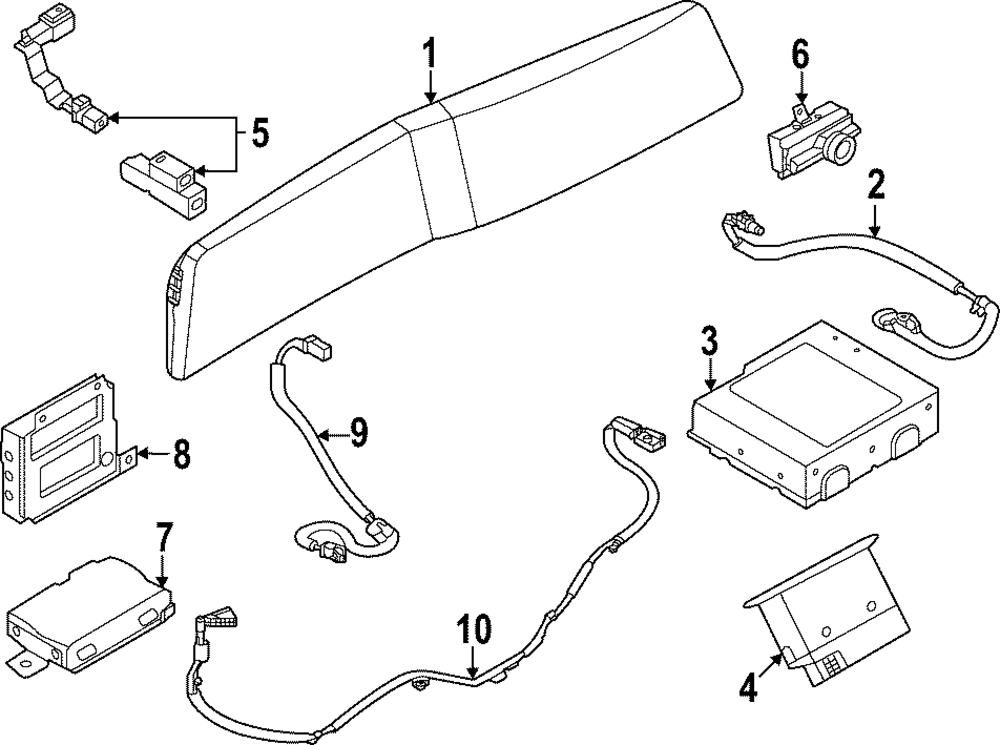 2023-2024 Nissan ARIYA Control Module 284A1-5MR3B | QuirkParts