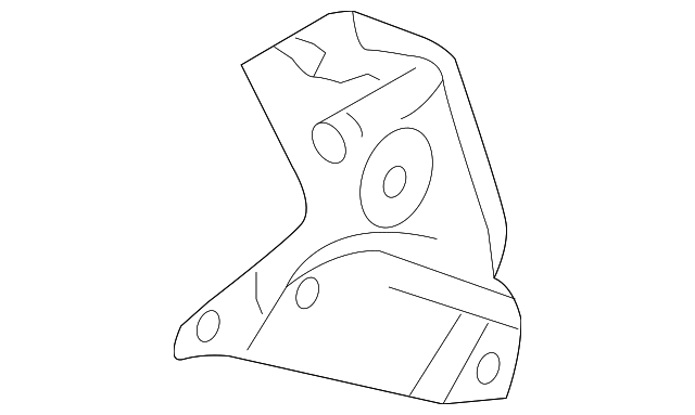 2010-2013 Buick LaCrosse Fender Front Bracket 15925012 | TascaParts.com