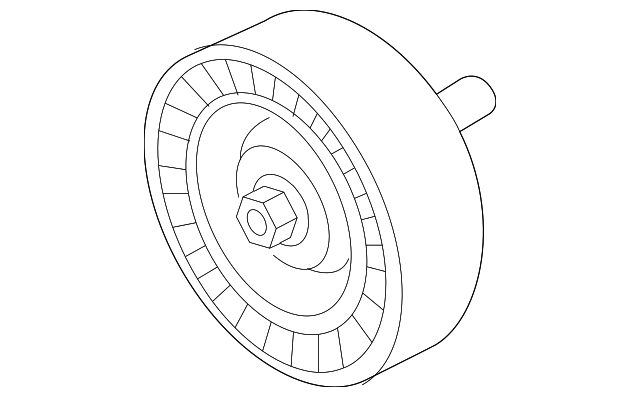 2017-2024 Jaguar Pulley T2H1400 | Haper Jaguar Parts