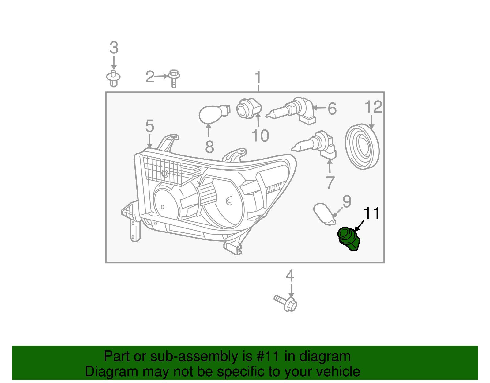 2007-2020 Toyota Socket 99159-10228 | Toyota Parts Center