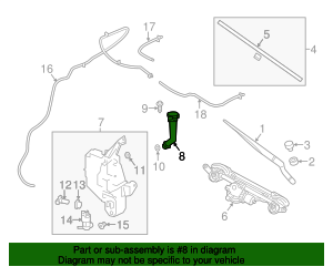 2016-2018 Nissan Altima Filler Neck 28915-9HS0A | QuirkParts
