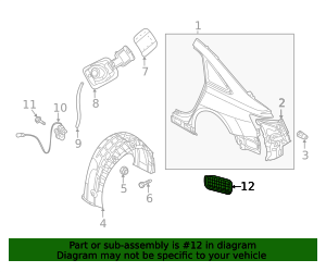 2015-2025 Audi Quarter Panel Vent 6R0-819-465-C | Audi USA Parts