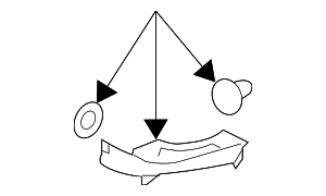 2003-2008 Subaru Forester Upper Reinforced 57712SA120 | Subaru Parts Guys