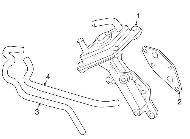2007-2015 Nissan Oil Cooler Gasket 21304-JA00A | OEM Parts Online