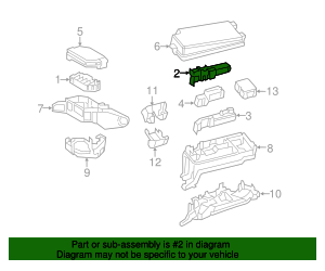2016-2022 Toyota Relay Box 82660-47070 | Toyota Parts Center