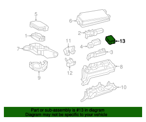 Genuine Toyota Relay part# 82641-47050 for 2016-2025 Toyota | Ourisman ...