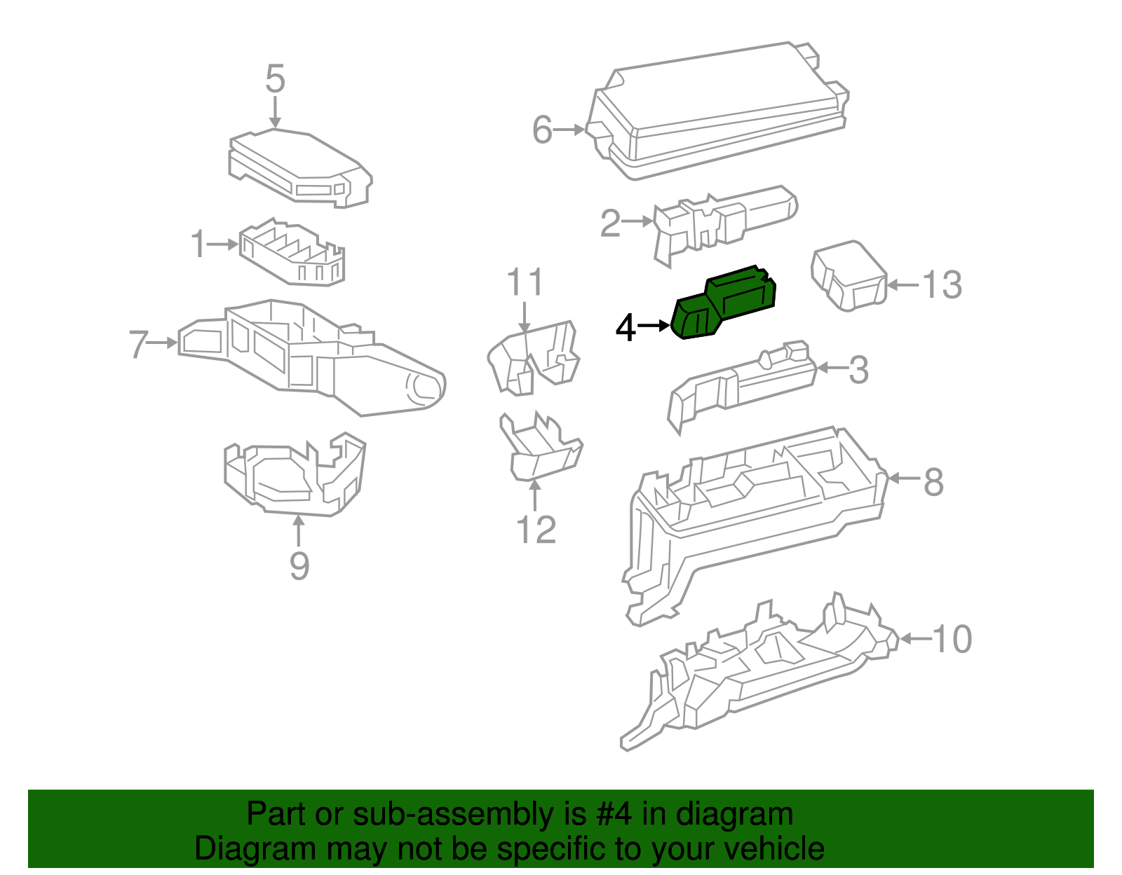 82660-47090 - High-Quality Relay Box for 2016-2022 Toyota | AutoNation ...