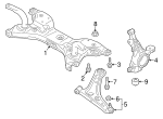 Genuine OEM Lower Control Arm Part# 4013A310 Fits 2014-2021 Mitsubishi ...