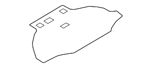 2009-2020 Nissan 370Z Spare Tire Panel 84960-1EA0A | TascaParts.com