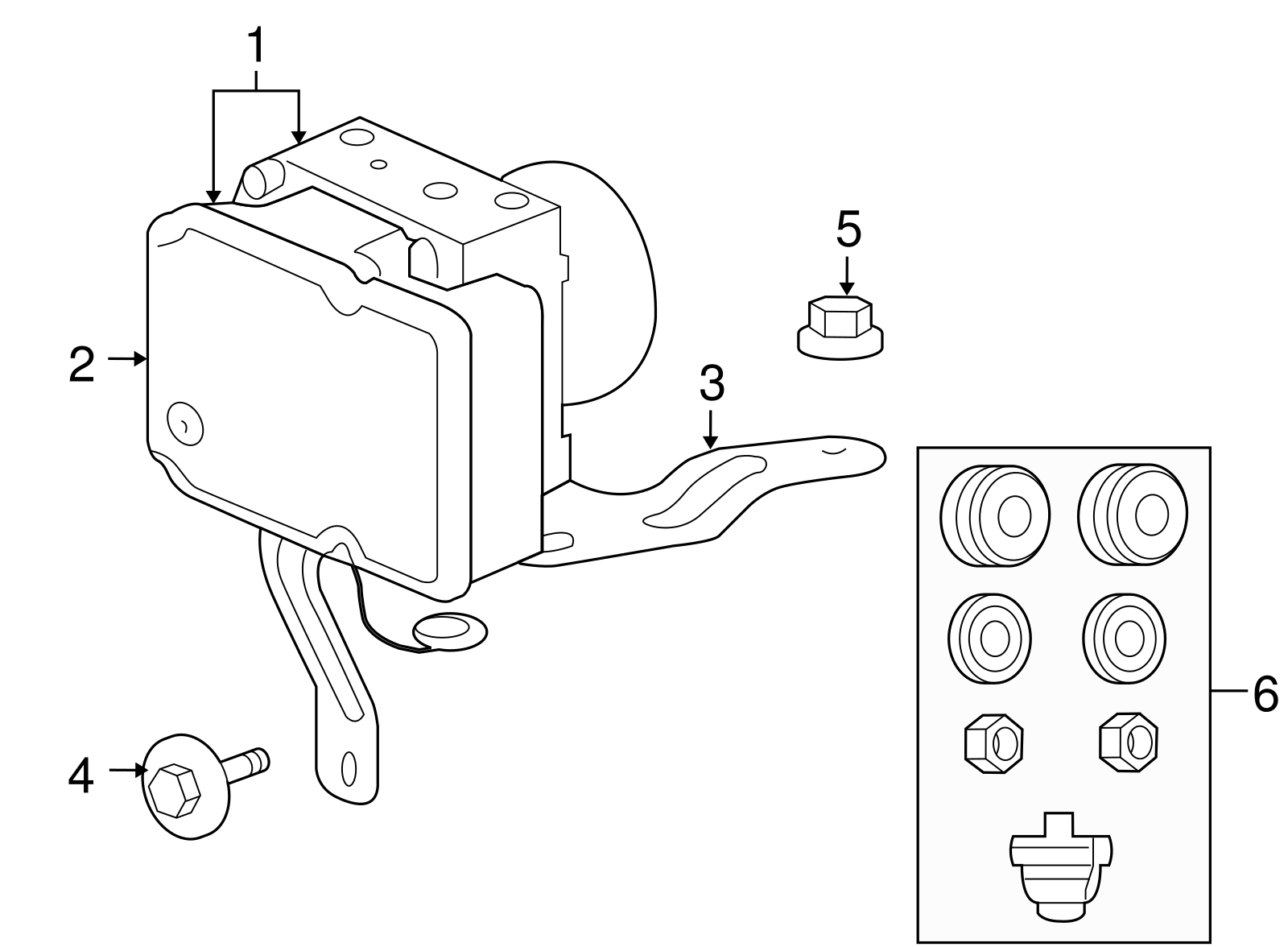 ABS Control Module-VIN: K Mopar 68079344AA fits 2011 Jeep Liberty for ...
