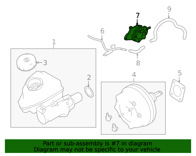 14650-5NA0A - Vacuum Pump 2019-2021 Nissan Altima | Nissan Parts ...