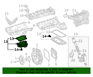 656-010-98-02 - Oil Pan 2019-2023 Mercedes-Benz | Mercedes-Benz USA Parts
