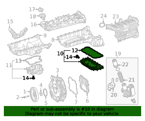 656-010-78-00 - Engine Oil Pan 2019-2023 Mercedes-Benz ...