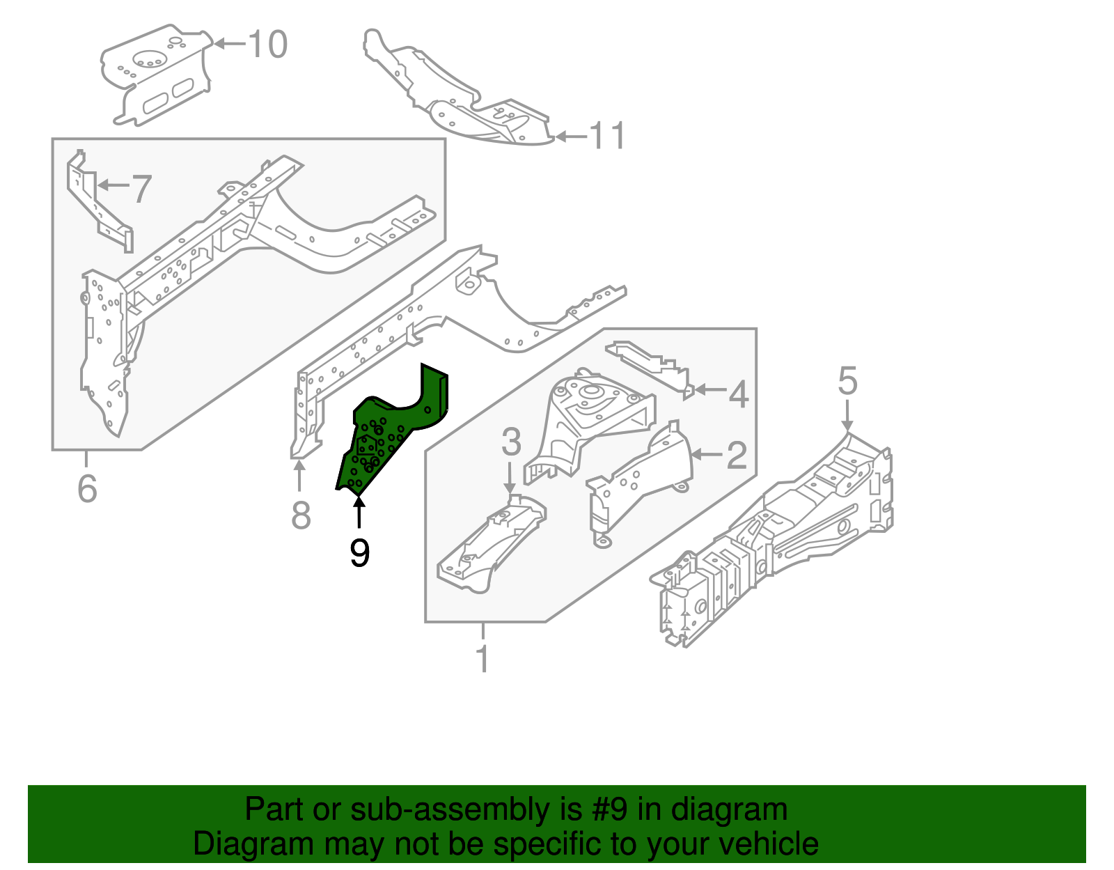 2017-2023 Nissan Connector Plate F4191-6FKMA | CMA's Colonial Nissan