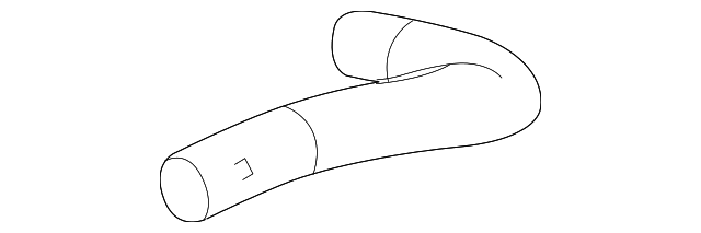 2022 Chevrolet Drive Motor Control Module Radiator Inlet Hose 42706934 ...