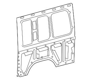 906-636-44-60 - Inner Quarter Panel 2010-2024 Mercedes-Benz | Mercedes ...