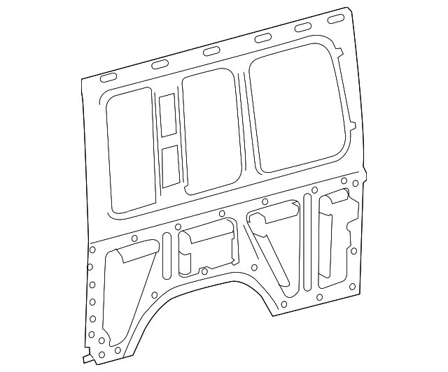 906-636-44-60 - Inner Quarter Panel 2010-2024 Mercedes-Benz | Mercedes ...