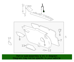 2021-2025 Chevrolet Trailblazer Panel 42722444 GM | GMPartsDirect.com