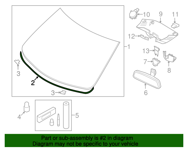 2016-2020 Volvo XC90 Trim Molding 31371199 | TascaParts.com