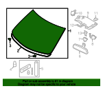 2016-2020 Volvo XC90 Windshield Glass 32244985 | TascaParts.com