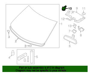 2016-2021 Volvo Rain Sensor 32286633 | TascaParts.com