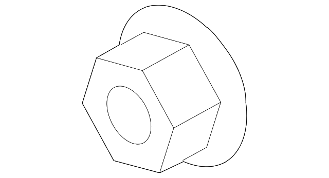 Ford Dealership 2013-2023 Ford Muffler & Pipe Nut W520103-S442 | Ford ...