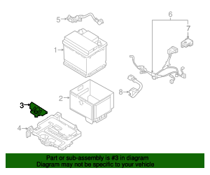 2014-2021 Kia Hold Down Clamp 37160-2V000 | TascaParts.com