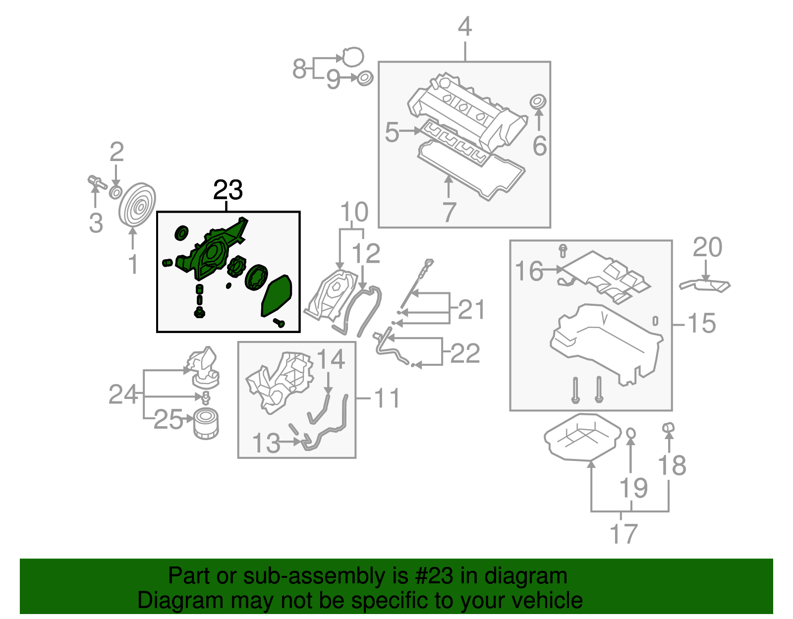 21310-3E100 - Oil Pump 2006-2010 Kia | Kia.Parts