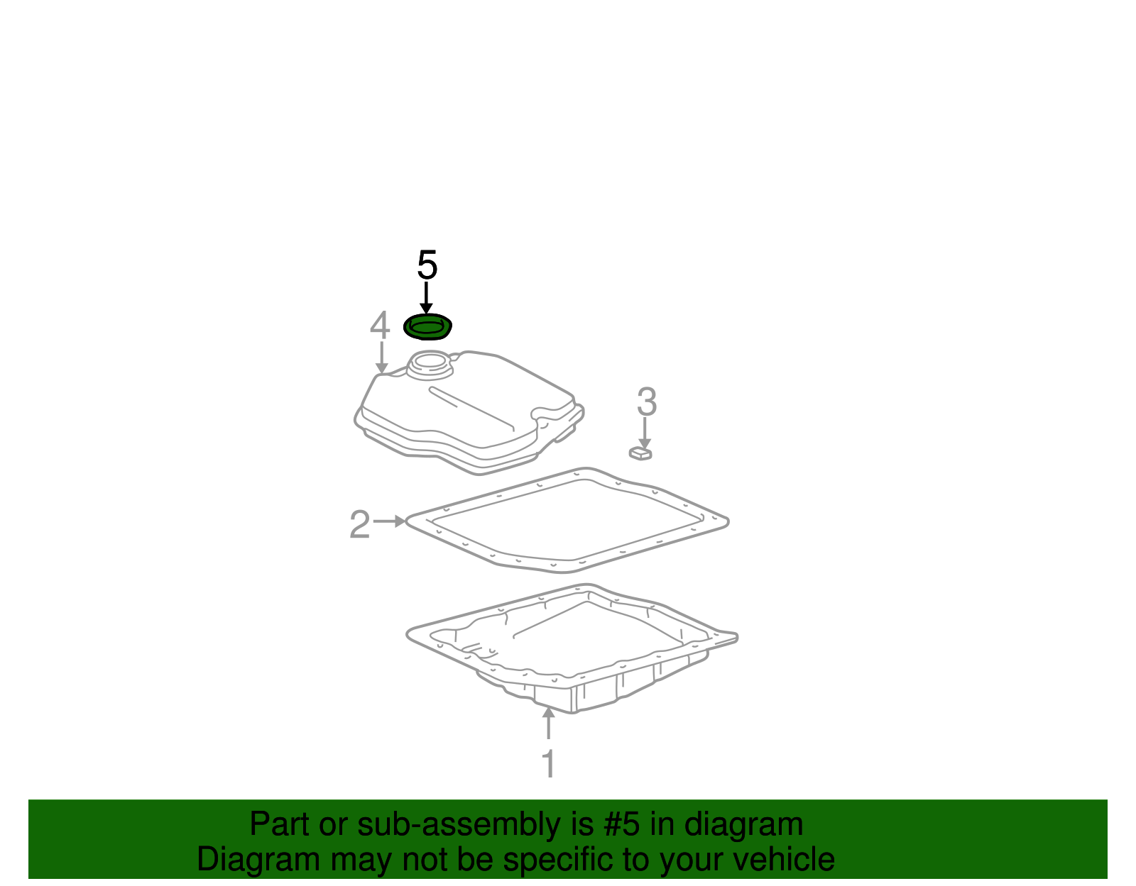 Genuine Toyota Strainer Seal part# 90080-30077 for 2000-2015 Toyota ...