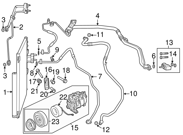 2014-2019 Mopar Clutch & Pulley 68091788aa | TascaParts.com