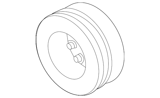 2020 Ford Mustang Crankshaft Pulley KR3Z-6312-A | TascaParts.com