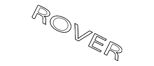 2013-2017 Land Rover Range Rover Nameplate LR066696 | OEM Euro Parts