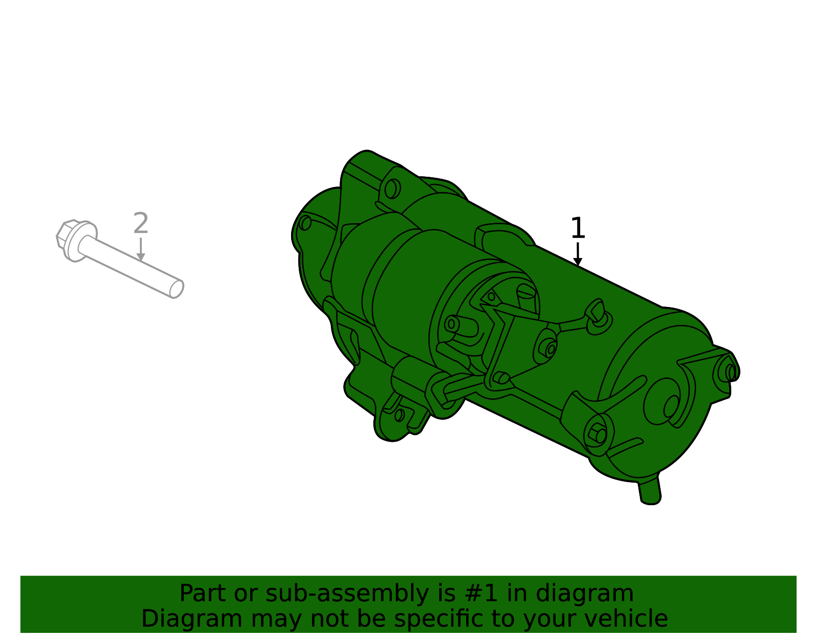 2021-2024 Ford Starter Motor MB3Z-11002-D | OEM Parts Online