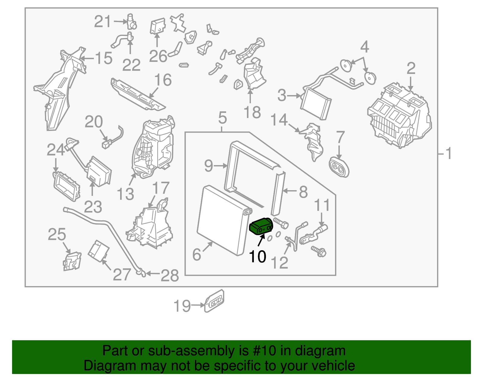 2006-2011 Infiniti Expansion Valve 922006n205 | Retail Performance Auto ...