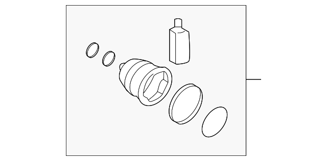 Genuine Inner Boot for 2015-2019 Hyundai Sonata | Part# 49583-C1000 ...