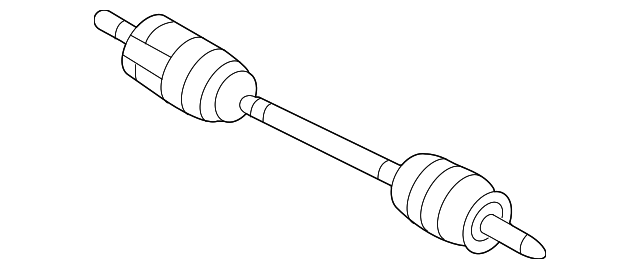 Genuine OEM Axle Assembly Part# 49500-C2210 Fits 2015-2019 Hyundai ...