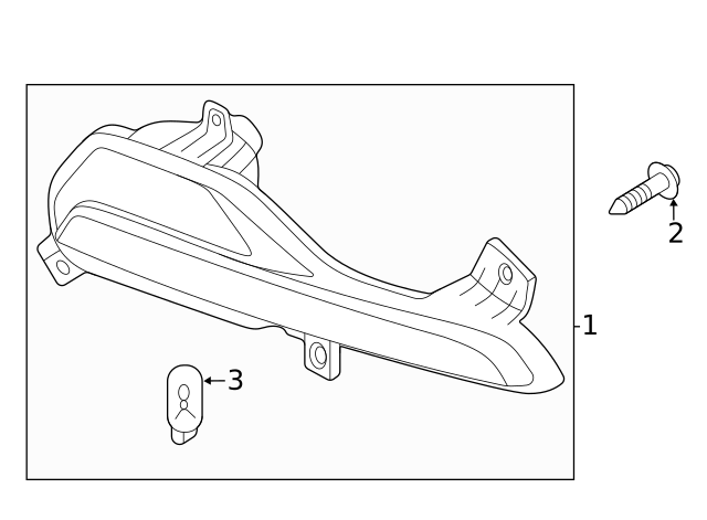 92406-R5000 - Backup Lamp Assembly 2021-2023 Kia Sorento | Kia.Parts Store