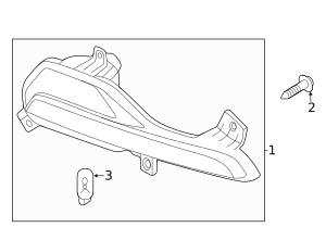 2021-2023 Kia Sorento Fog Lamp Assembly 92406-R5000 | OEM Parts Online