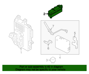 91940-3X070 - Relay Box 2011-2016 Hyundai | AutoNationParts.com