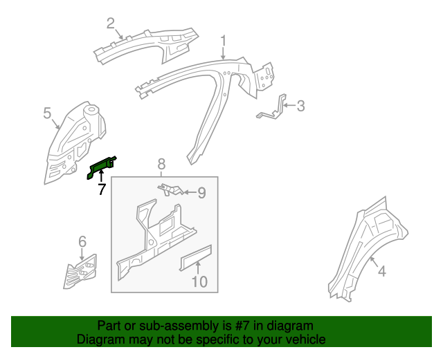 Genuine BMW 41-12-7-294-965 | Bumper Bracket | FREE Shipping on Most ...