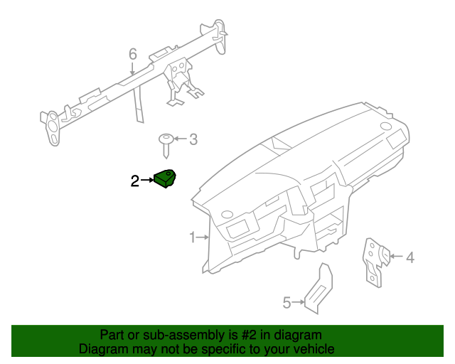 2008-2017 GM Multi-Purpose Nut 9114472 | GetOEMParts.com