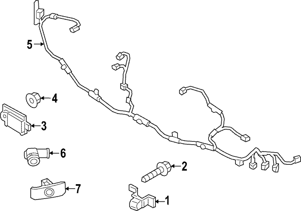 BDTS-67-XA0E - Distance Sensor - 2019-2024 Mazda | Mazda Swag