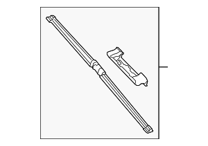 Wiper Blade 4H1-998-002-B | OEM Parts Online