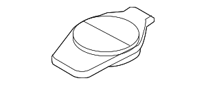 1H0-955-455 - Reservoir Cap 1989-2018 Audi | Audi OEM Parts