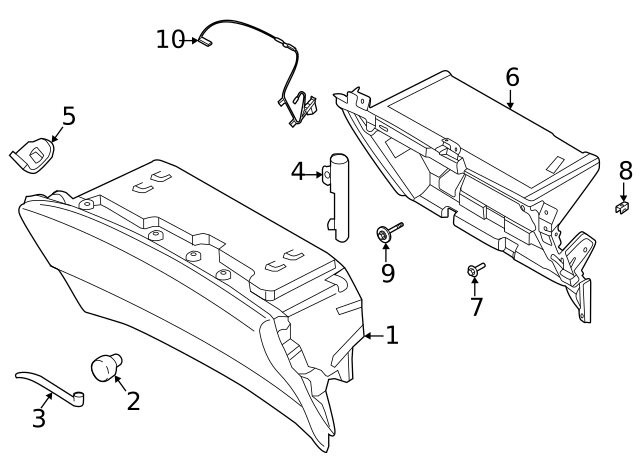2020-2024 Ford Outer Molding Clip W720456-S300 | FairwayFordParts.net