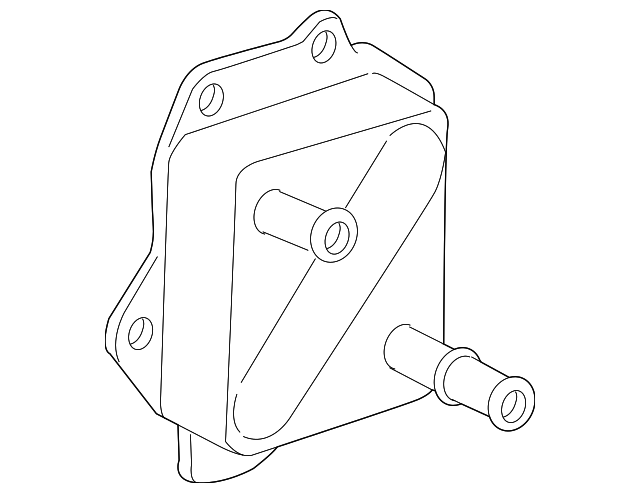 2007-2022 Toyota Engine Oil Cooler 15710-0S010 | Toyota Parts Center