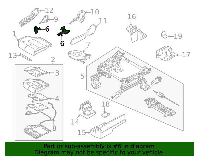 2020 Ford Temperature Controlled Seat Blower Motor LU5Z-19N550-B ...