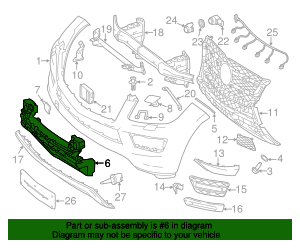 2013-2016 Mercedes-Benz Energy Absorber 166-885-02-37 | MB Online Parts